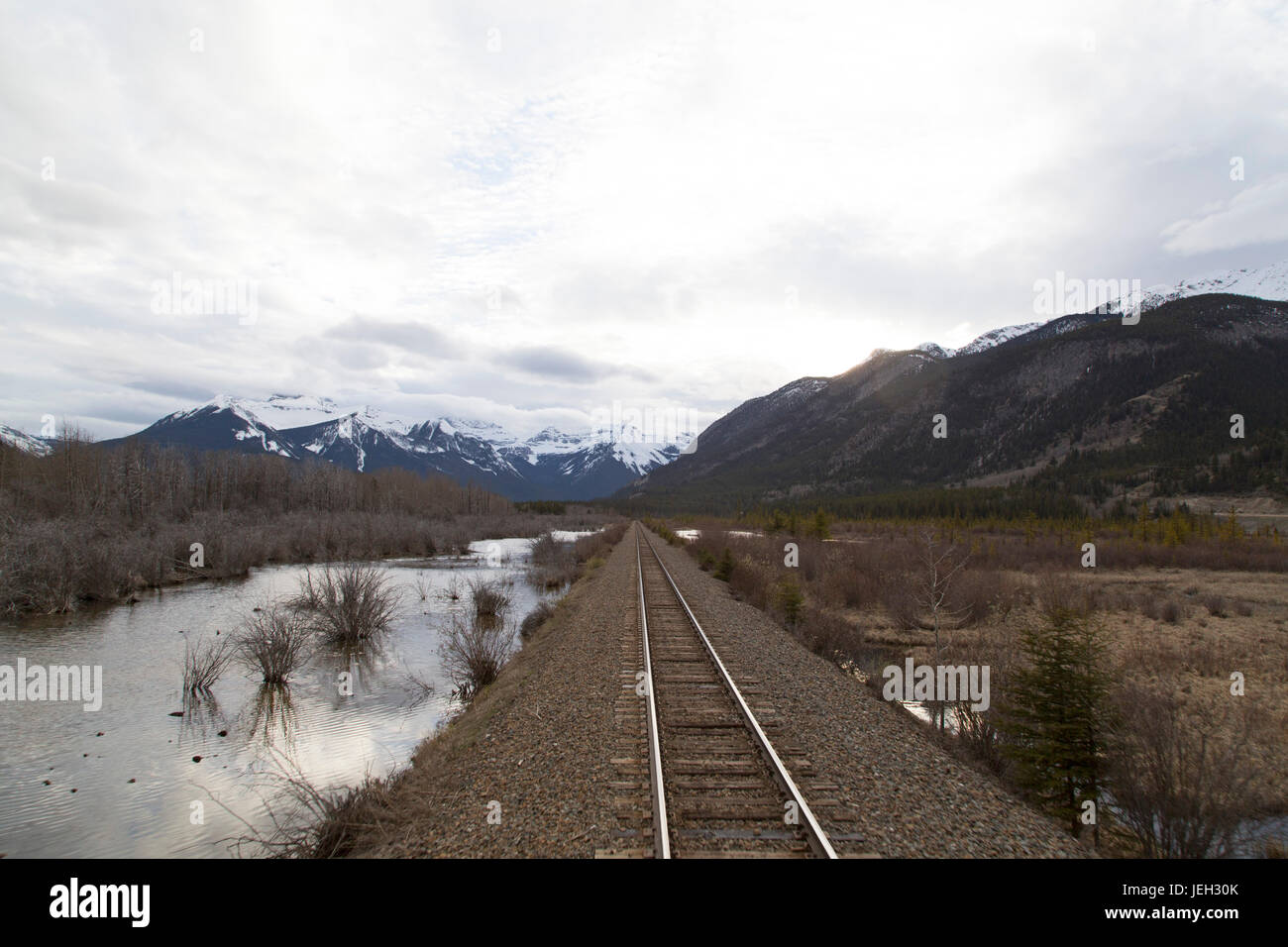 Trans Continental Railroad High Resolution Stock Photography and Images ...