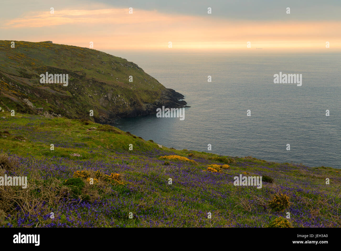 Coastline at Botallack in Cornwall Stock Photo - Alamy