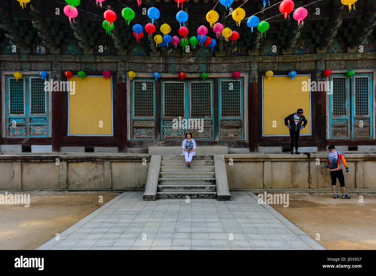 Bulguksa temple gyeongju unesco world hi-res stock photography and ...