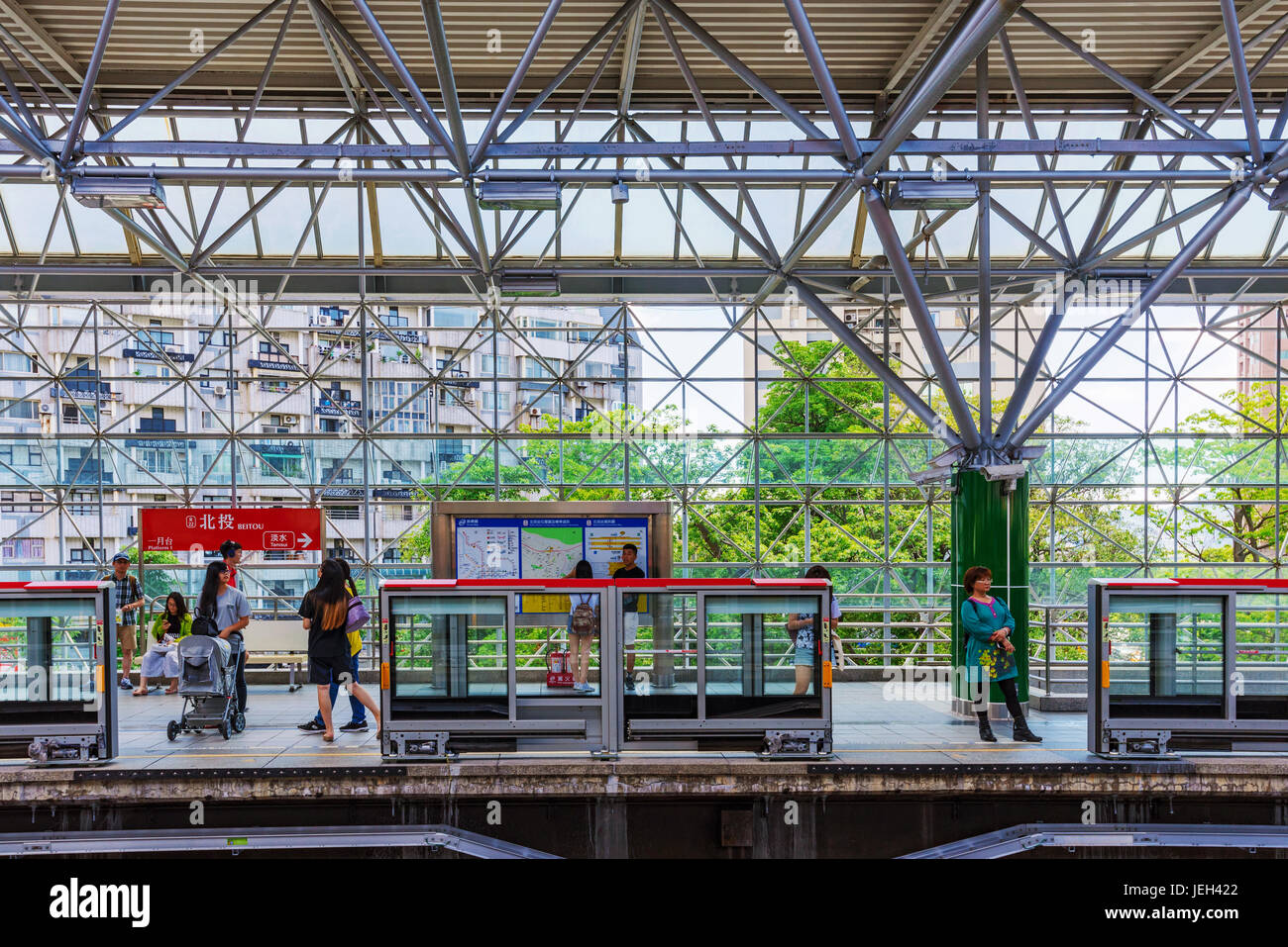 Waiting fro train hi-res stock photography and images - Alamy