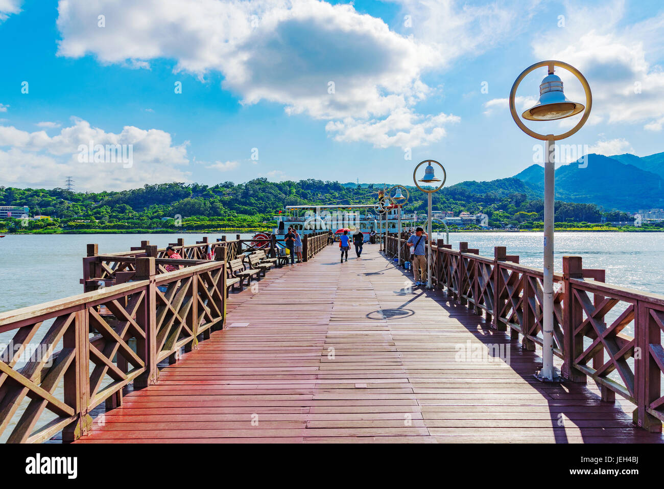 Bridge River Guandu Bridge Taipei High Resolution Stock Photography and ...