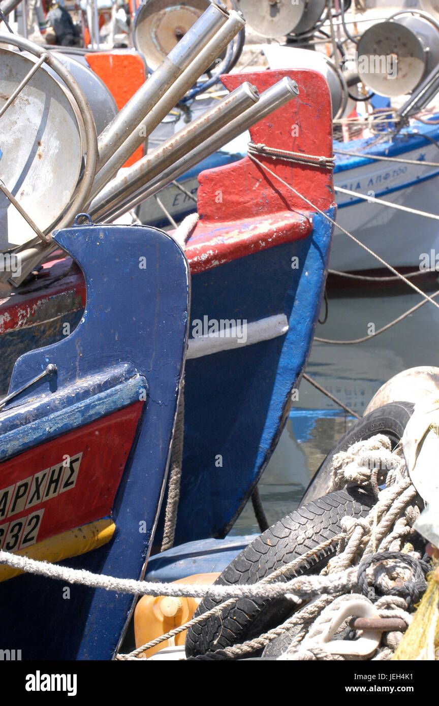 Ancient names on fishing boats hi-res stock photography and images - Alamy