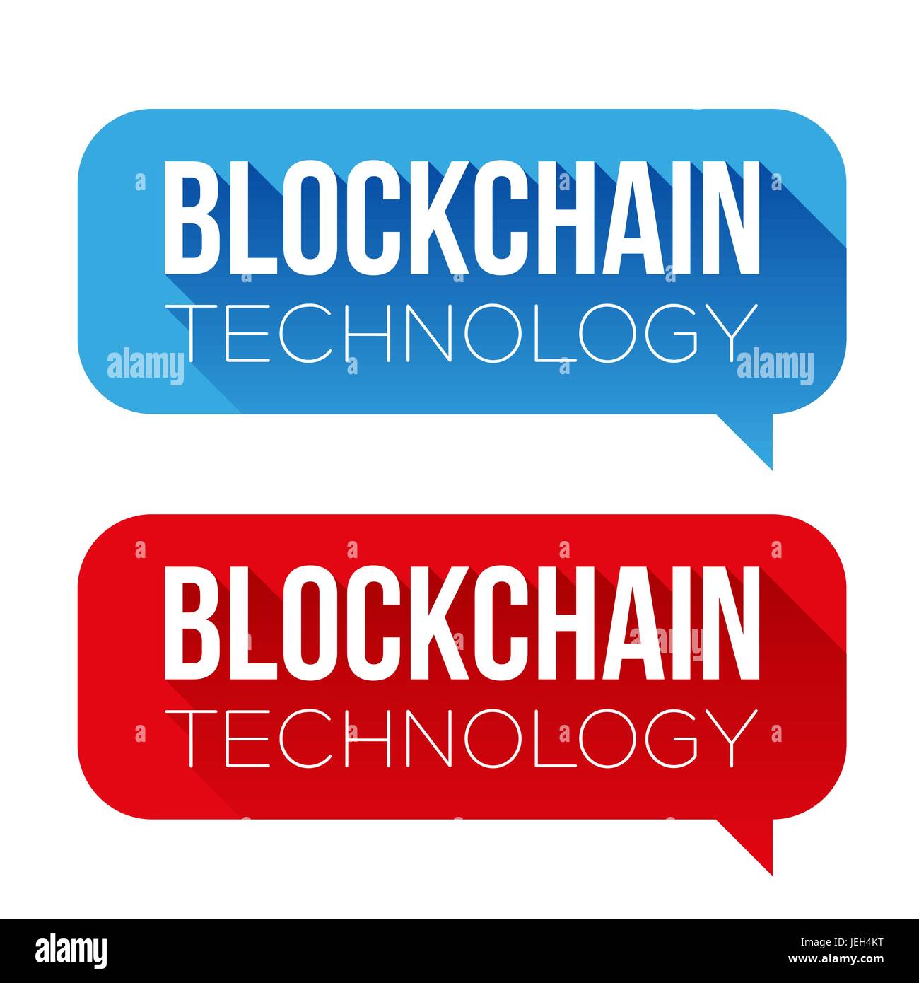 Blockchain Technology sticker bubble vector Stock Vector Image & Art ...