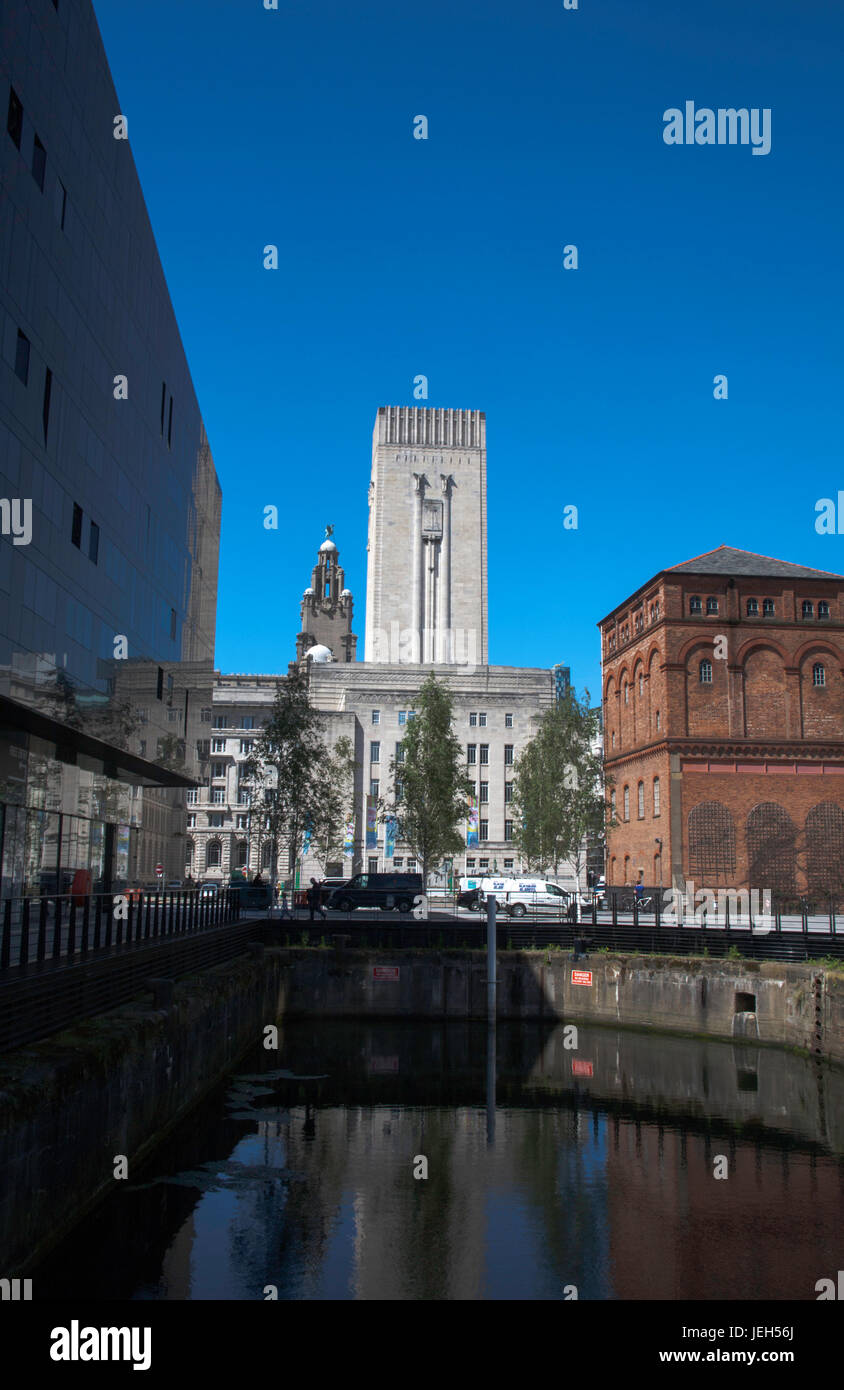Georges Dock Building Art Deco ventilation shaft for The Queens Tunnel ...