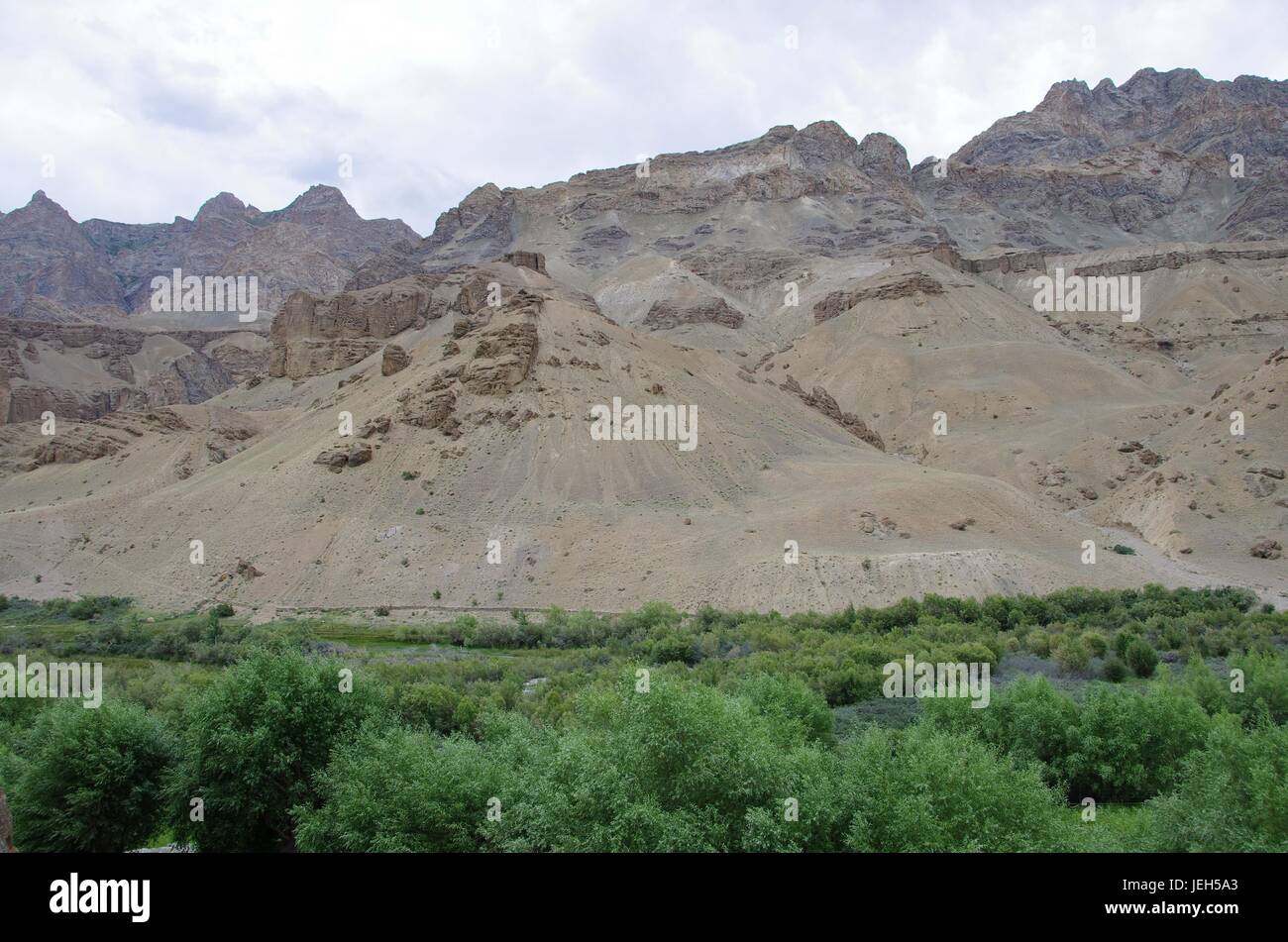 Landscape in Mulbekh in Ladakh, India Stock Photo - Alamy