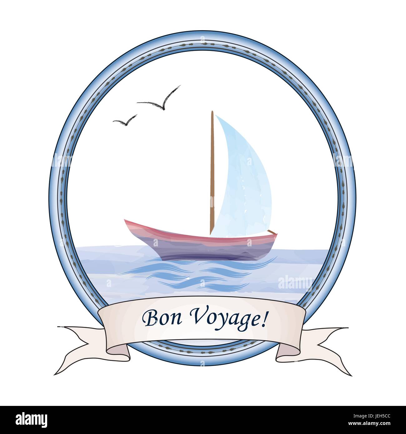 Tourist boat trip view Stock Vector Images - Alamy