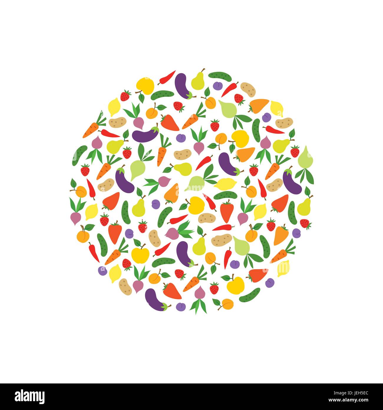 Vegetable background Stock Vector Images - Alamy