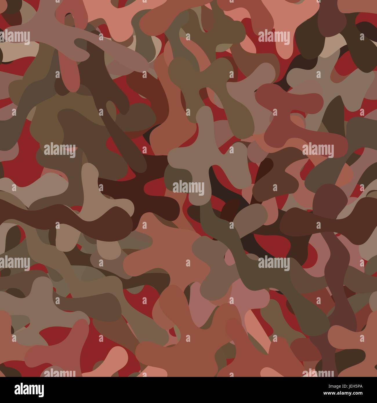 abstract vector spotted background - red and brown Stock Vector Image ...