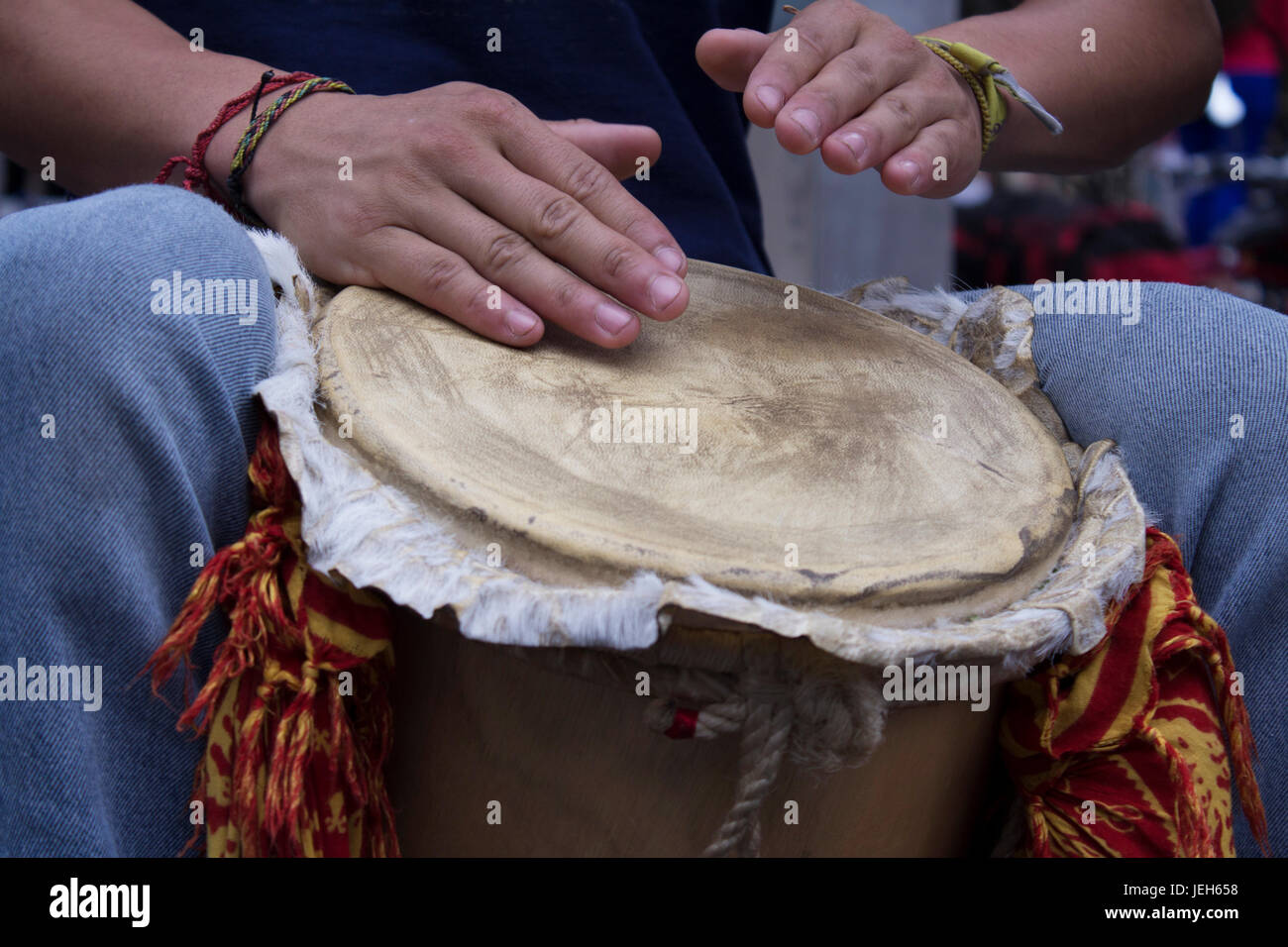 Man playing drum hi-res stock photography and images - Alamy