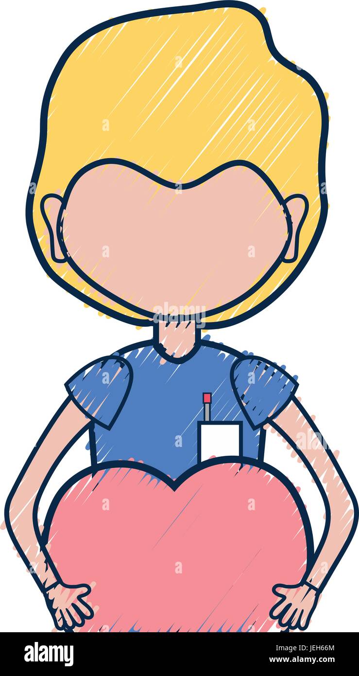 Heart man surgery professional doctor Stock Vector Images - Alamy