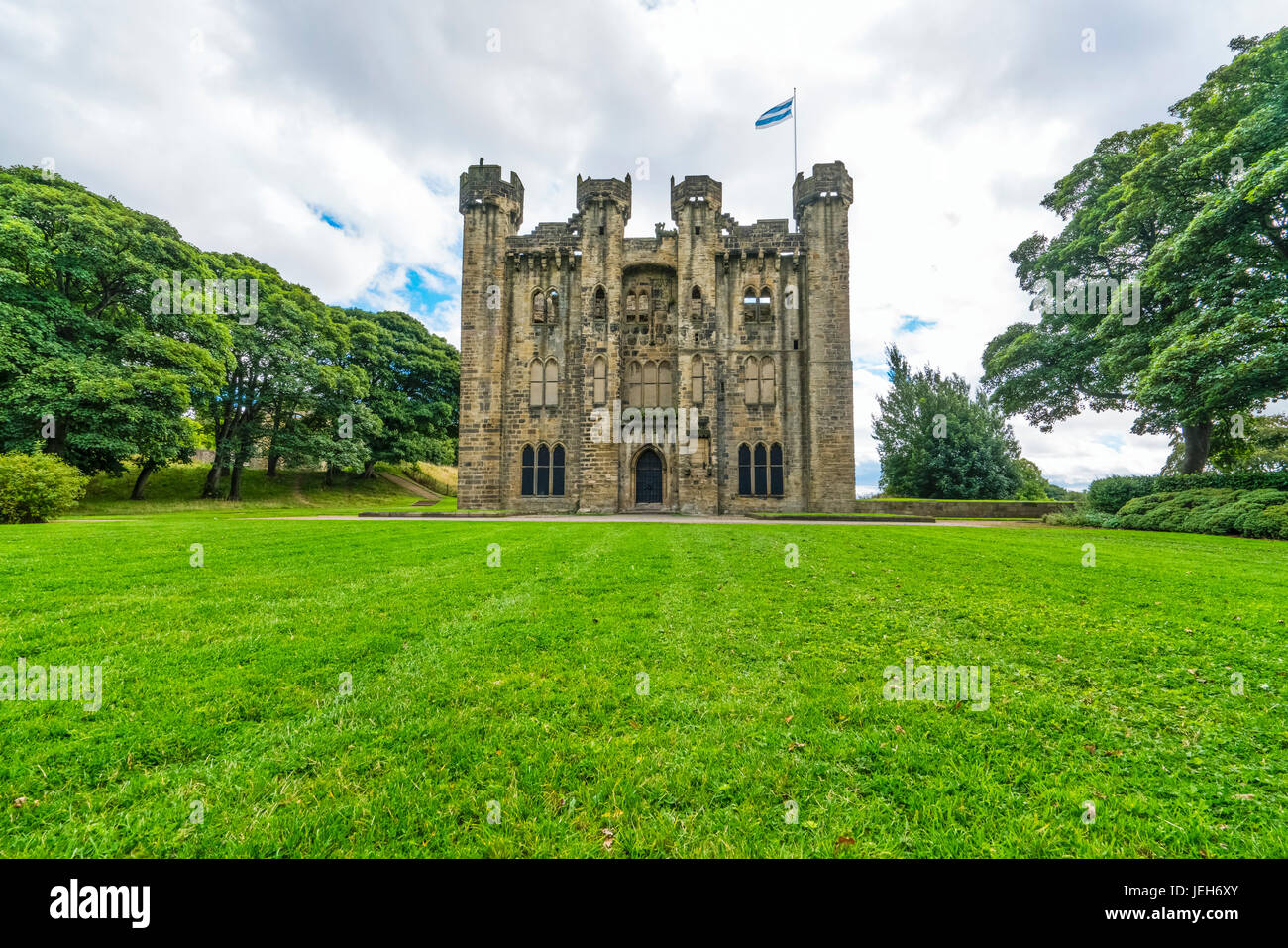 Hylton Castle; Sunderland, Tyne and Wear, England Stock Photo - Alamy