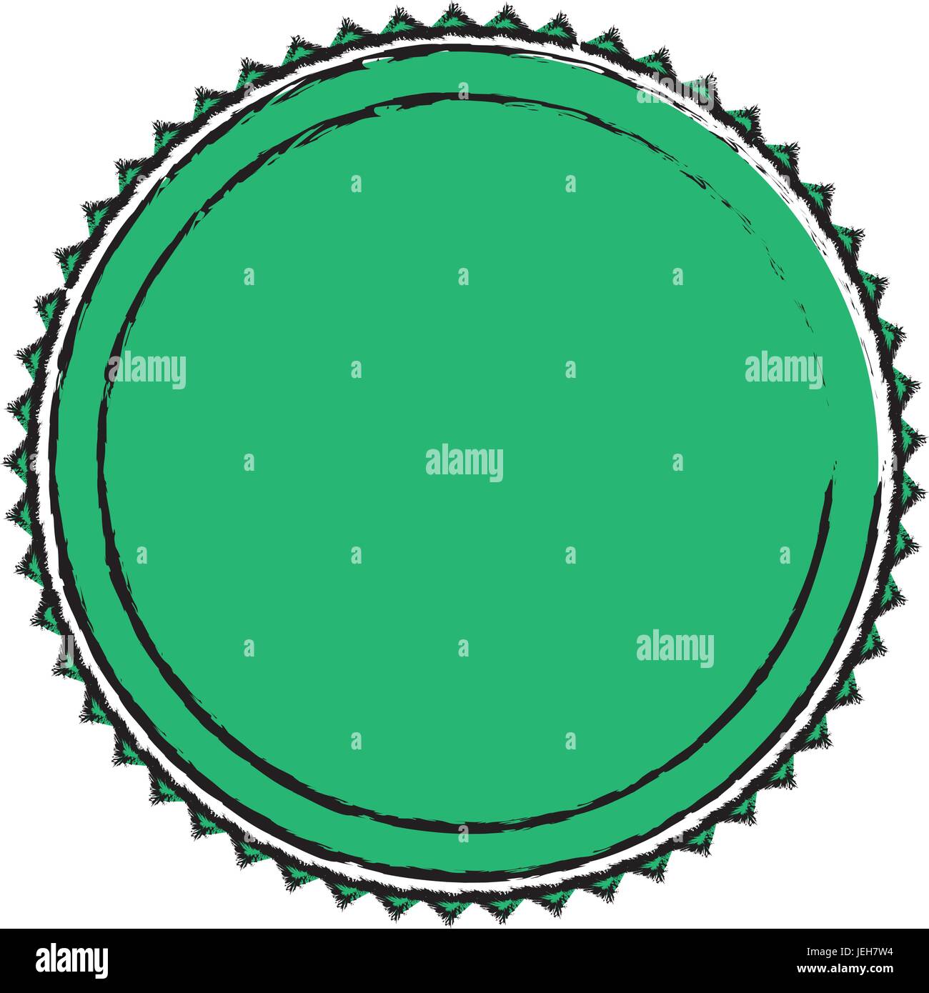 green label badge decoration blank emblem Stock Vector Image & Art - Alamy