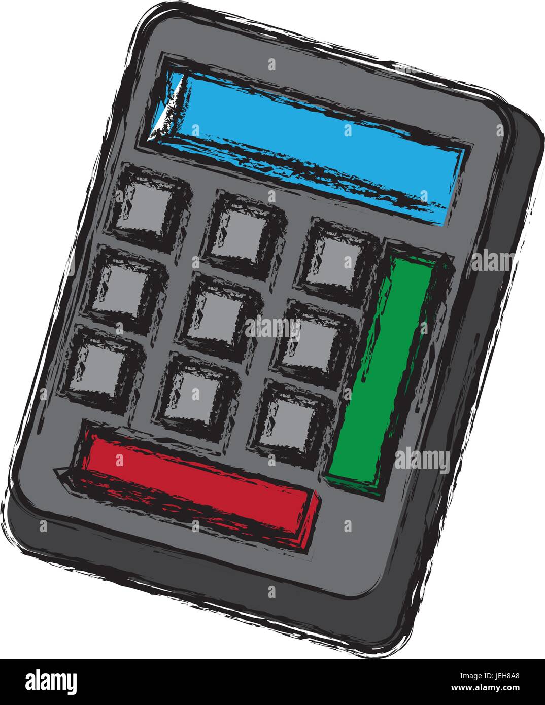 calculator utensil work counting maths Stock Vector Image & Art - Alamy