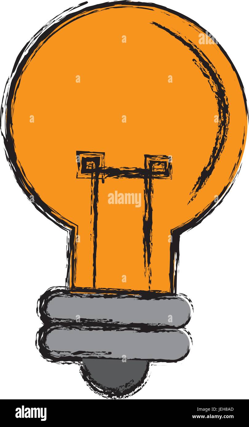 cartoon bulb light creativity illumination Stock Vector Image & Art - Alamy