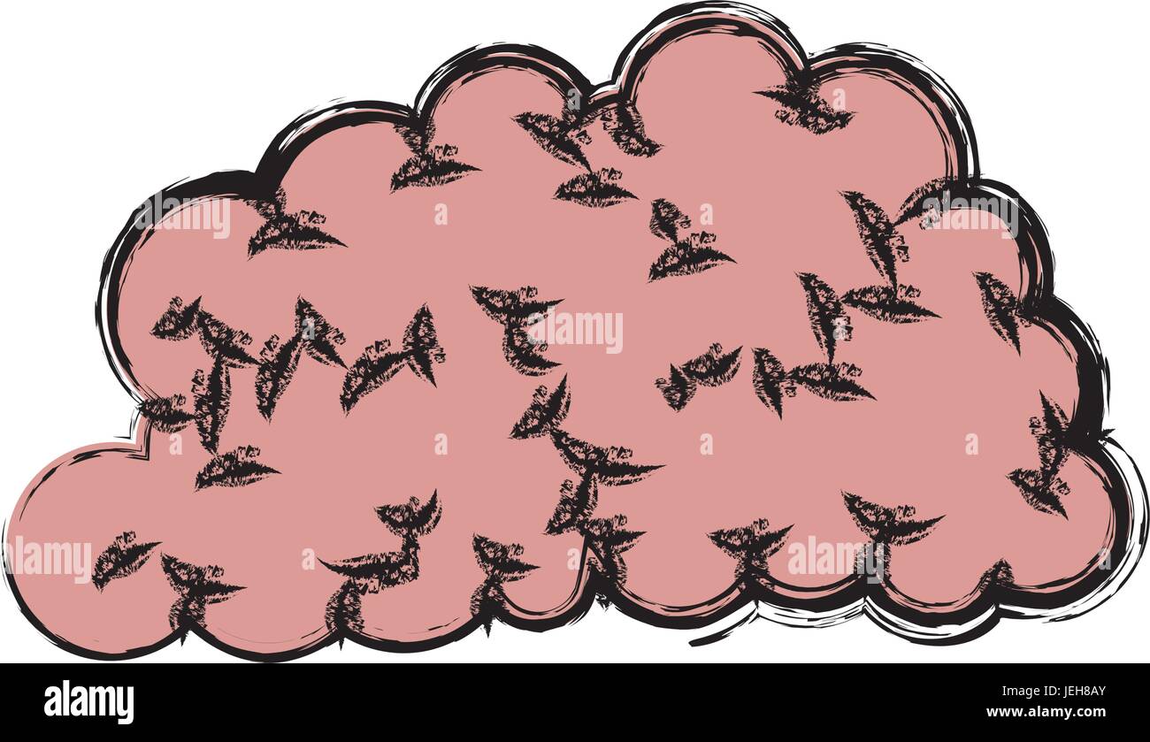 Chalk sketch brain Stock Vector Images - Alamy