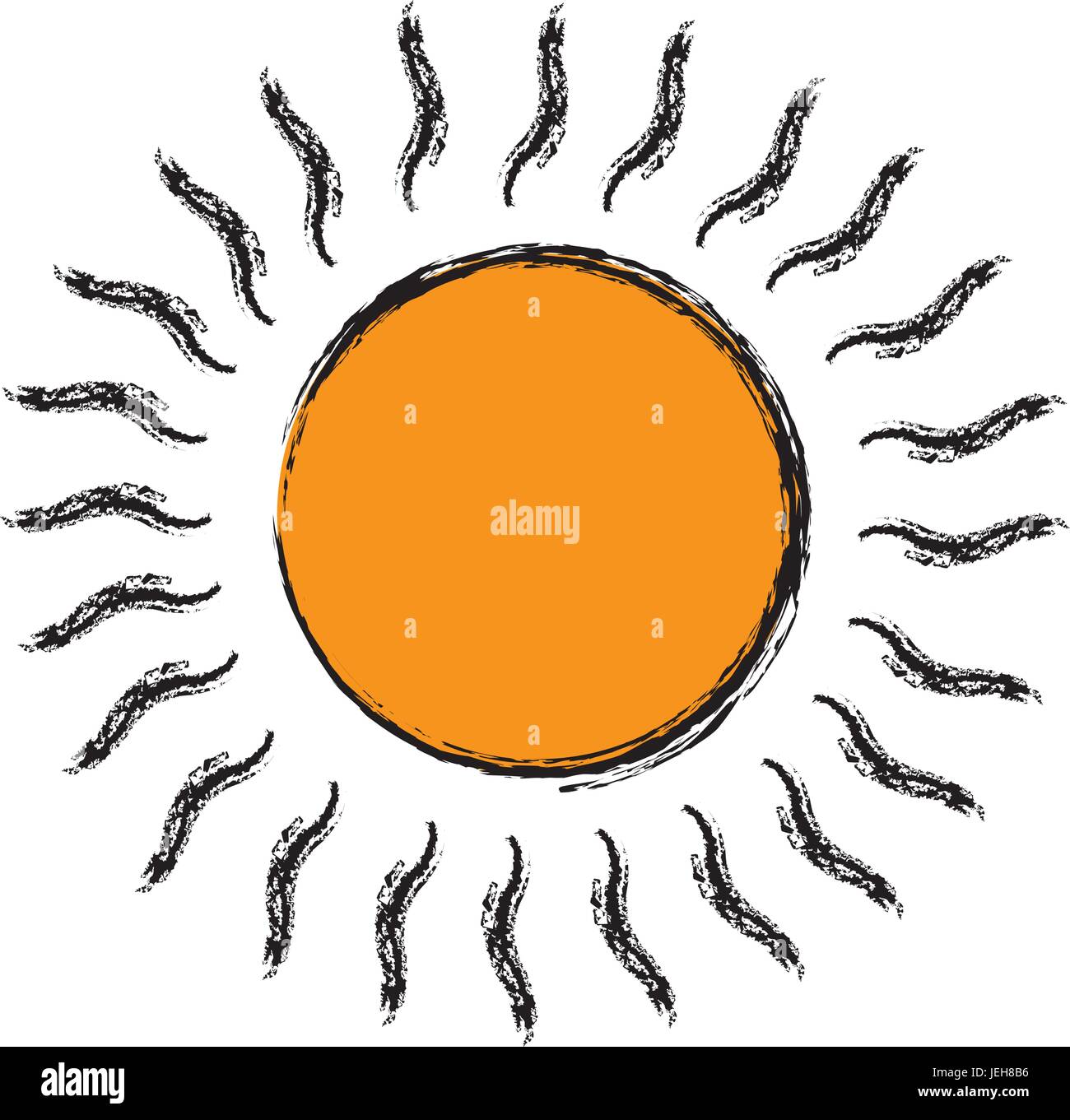 Sunny cold day spring Stock Vector Images - Alamy