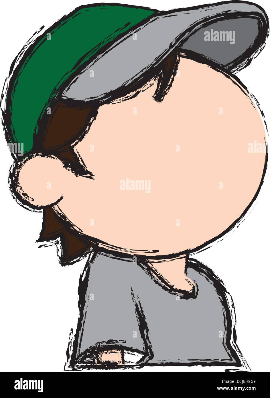 cute boy character comic young icon Stock Vector Image & Art - Alamy
