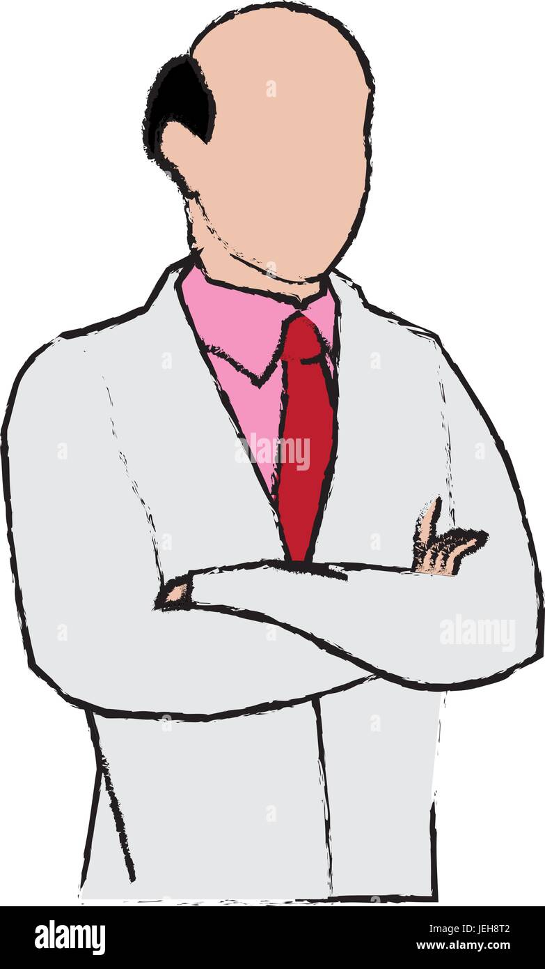 Confident middle aged male Stock Vector Images - Alamy