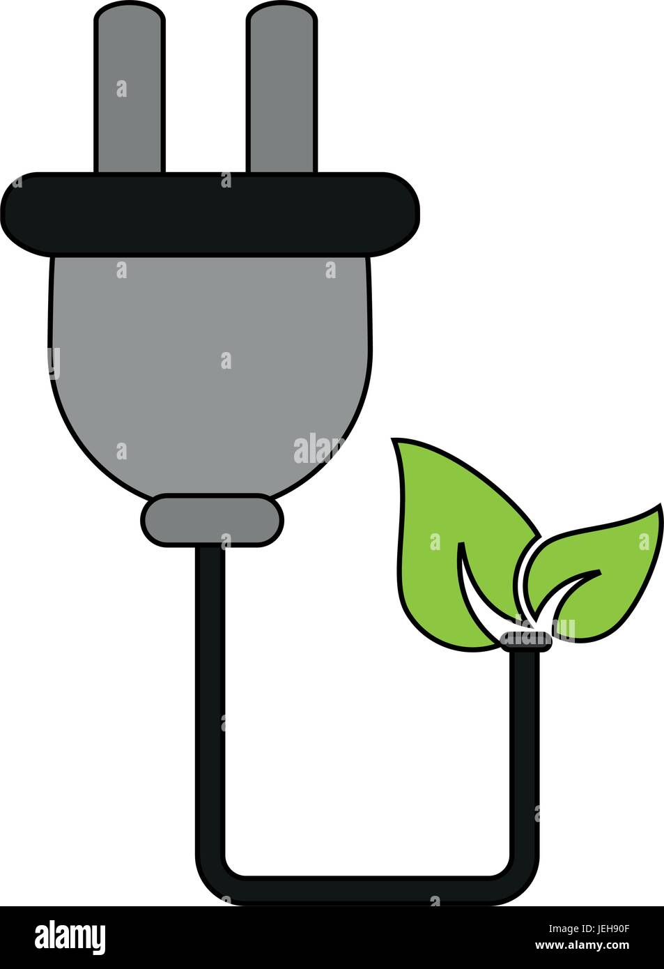 Electric plug vector illustration Stock Vector Image & Art - Alamy