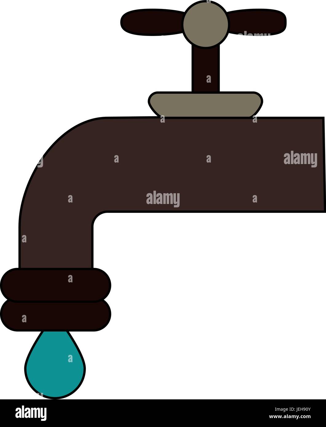 Tap water vector illustration Stock Vector Image & Art - Alamy