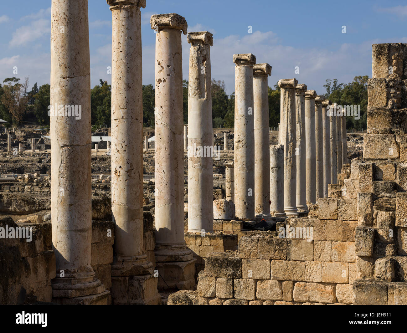 Beit She'arim National Park, archaeological site in Lower Galilee; Beit Shean, North District ...