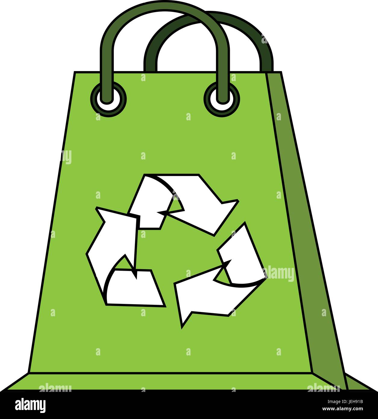 Paper bag vector illustration Stock Vector Image & Art - Alamy