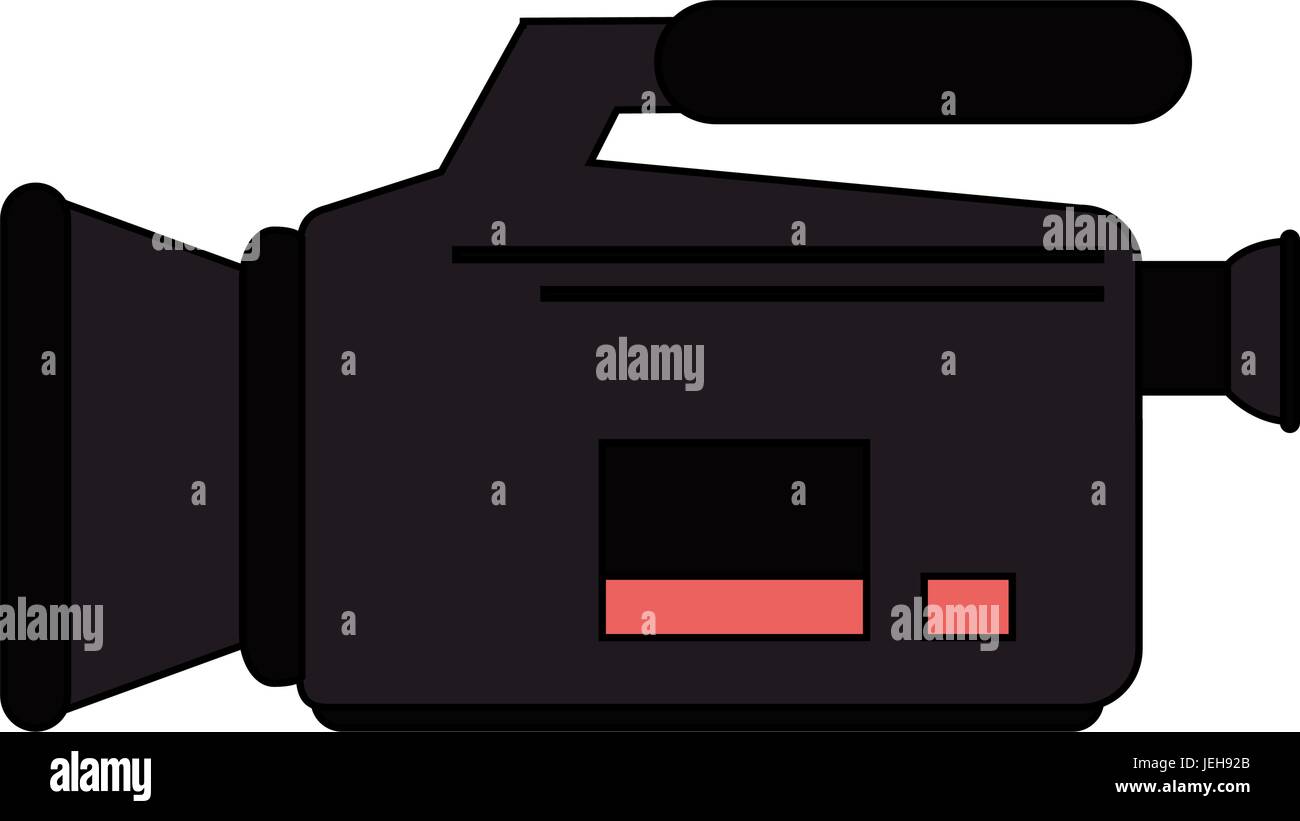 video camera vector illustration Stock Vector Image & Art - Alamy