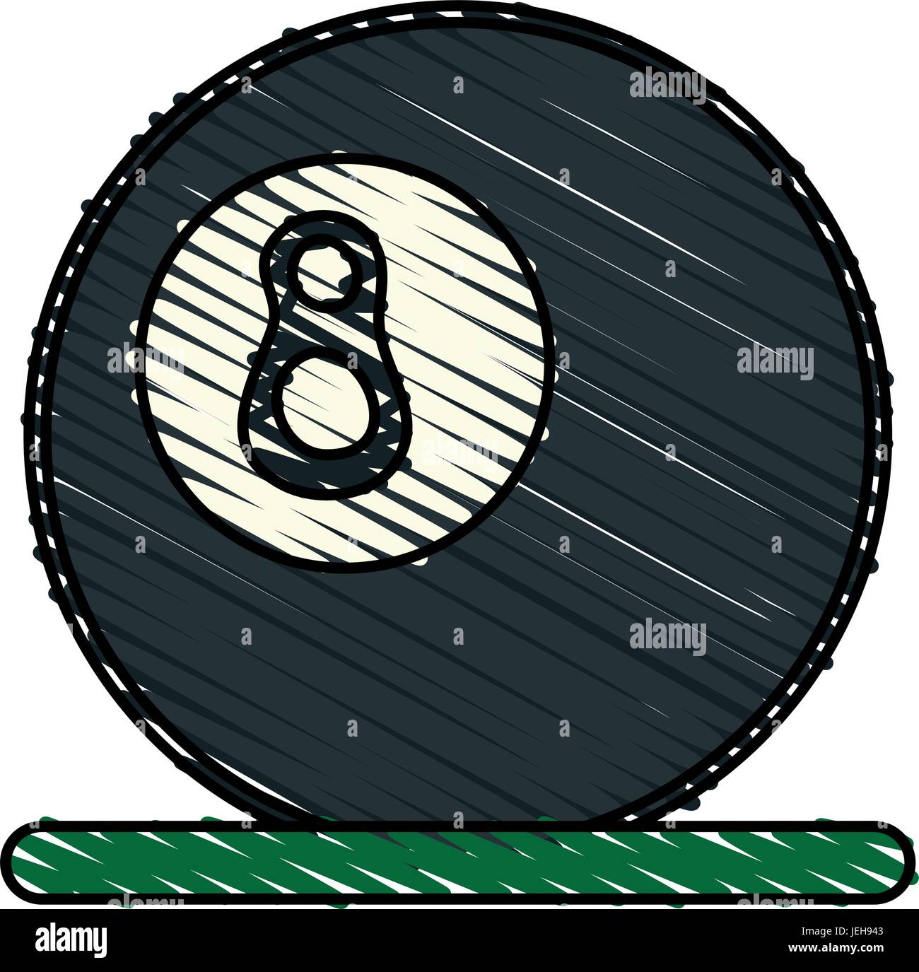 billiards vector illustration Stock Vector Image & Art - Alamy