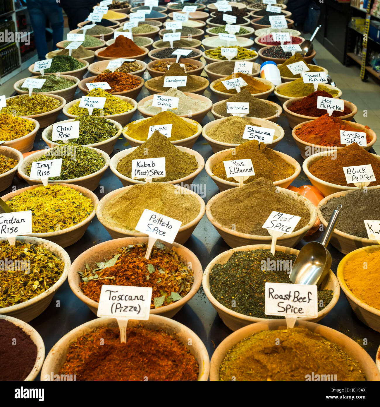 Israel jerusalem spice market in hi-res stock photography and images ...