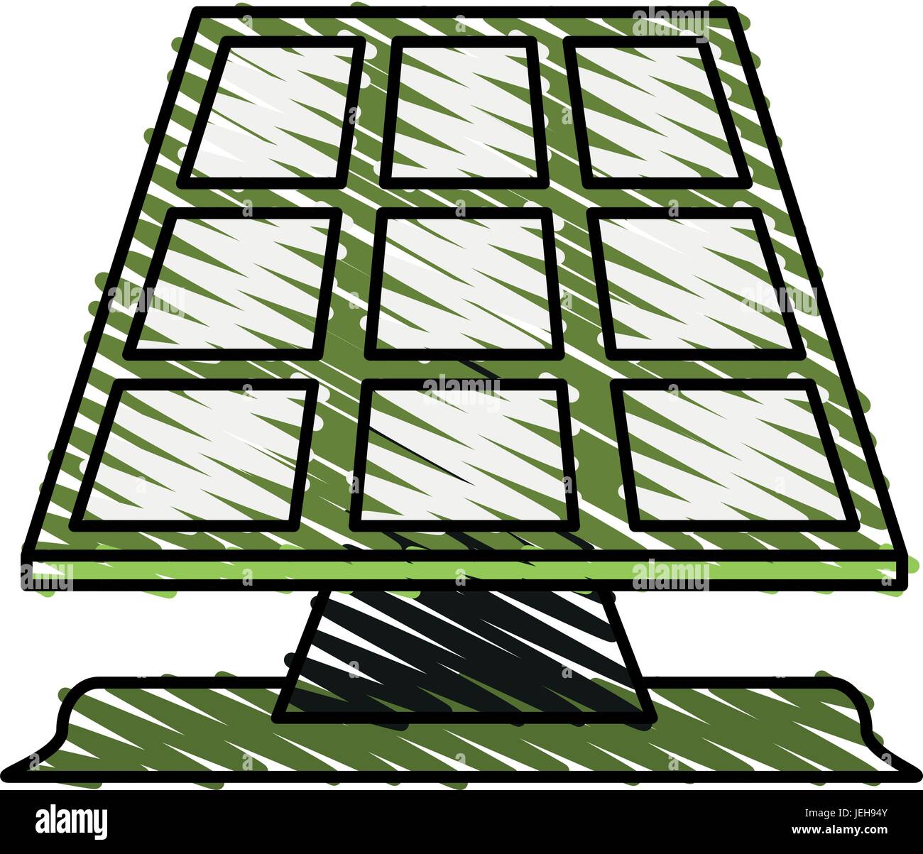solar panel vector illustration Stock Vector Image & Art - Alamy