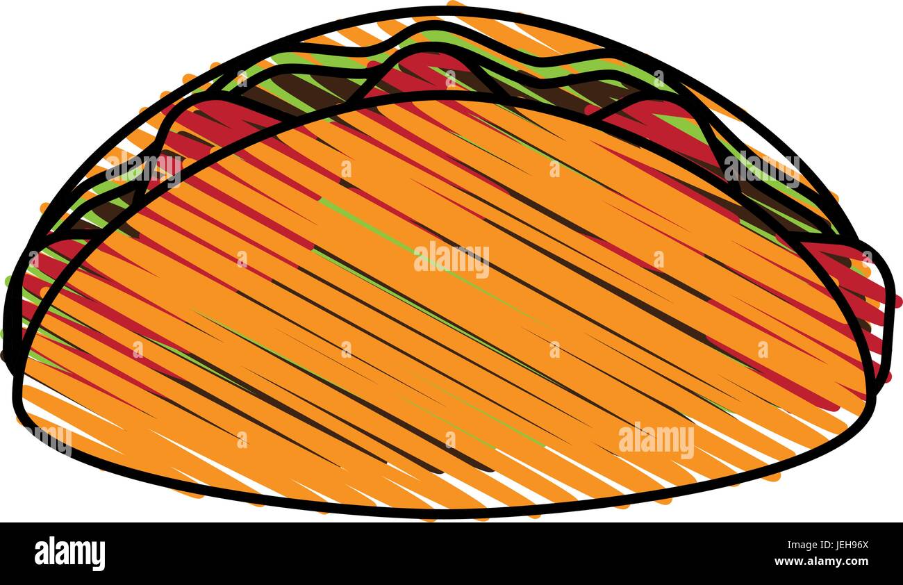 taco vector illustration Stock Vector Image & Art - Alamy