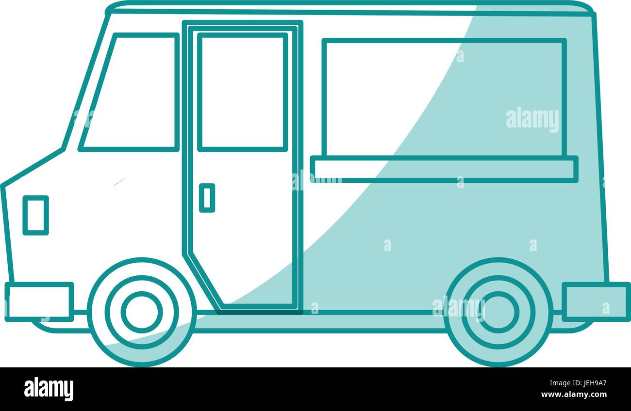 van vector illustration Stock Vector Image & Art - Alamy