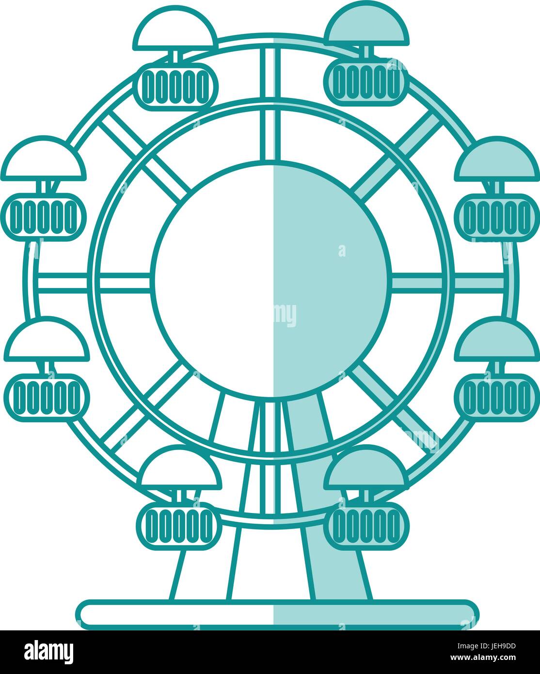 fair wheel vector illustration Stock Vector Image & Art - Alamy