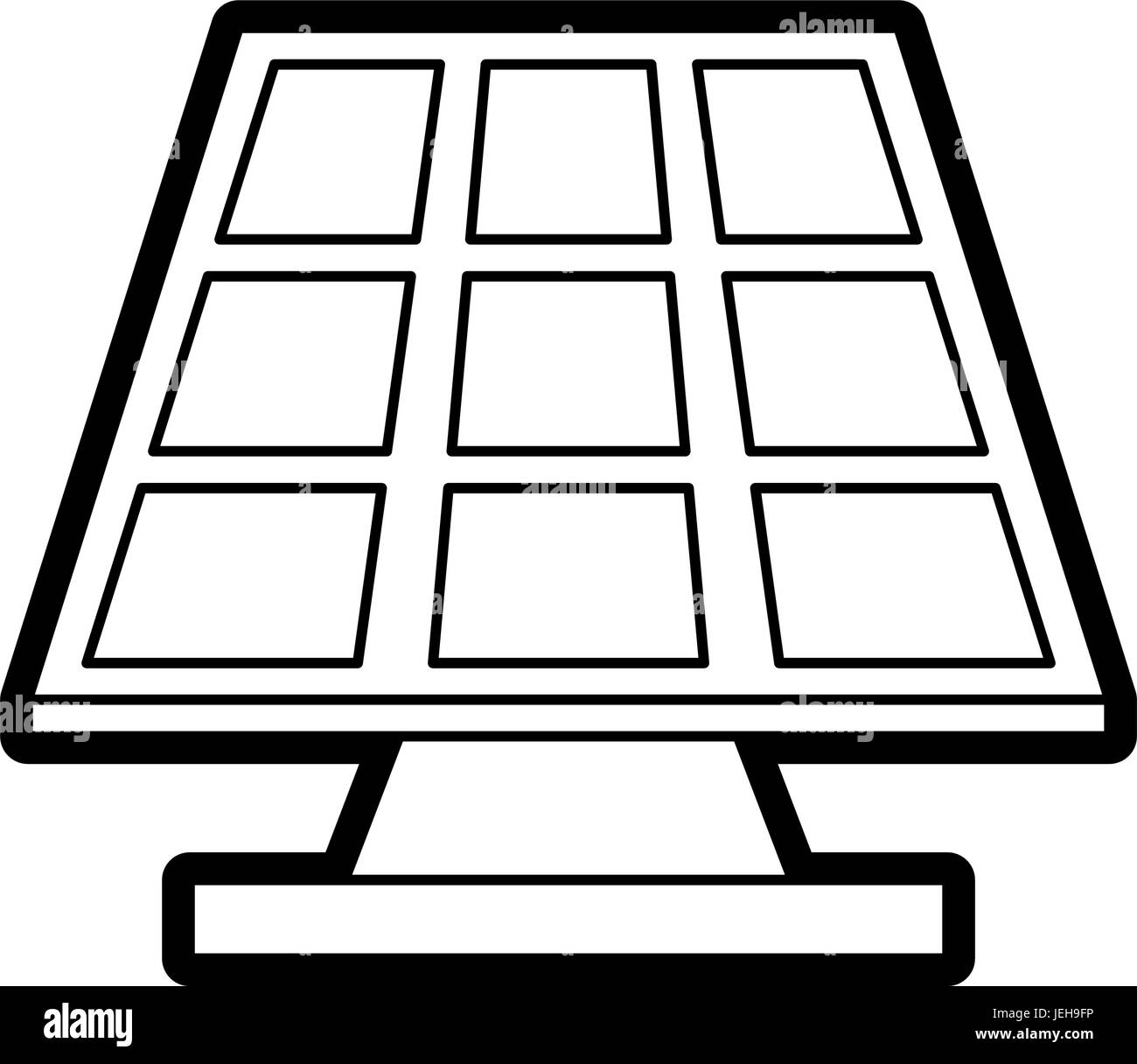 solar panel vector illustration Stock Vector Image & Art - Alamy