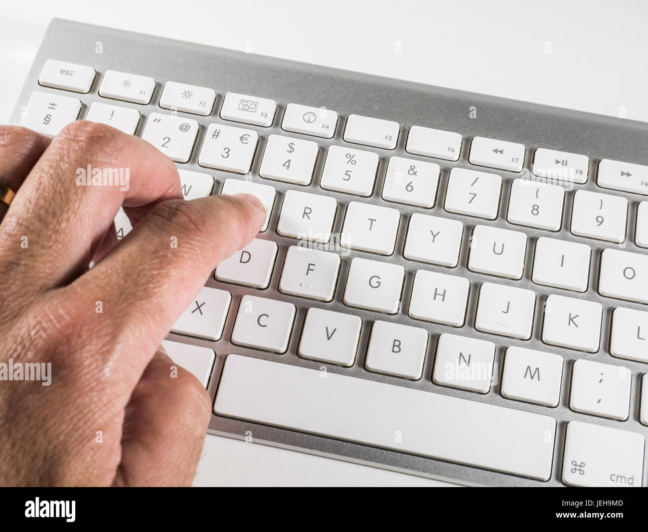 Modern typing hi-res stock photography and images - Alamy