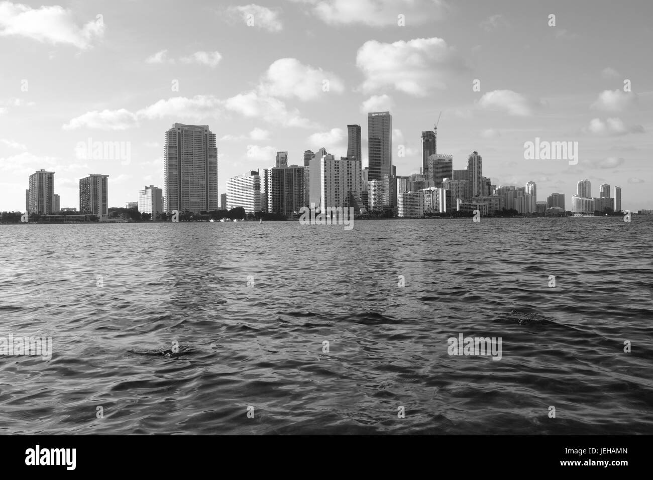 Downtown south florida Black and White Stock Photos & Images - Alamy