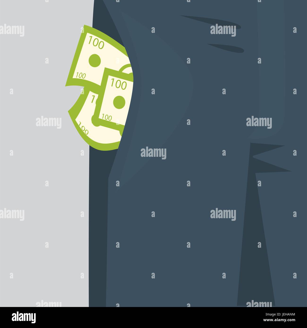 Money pocket £ Stock Vector Images - Alamy