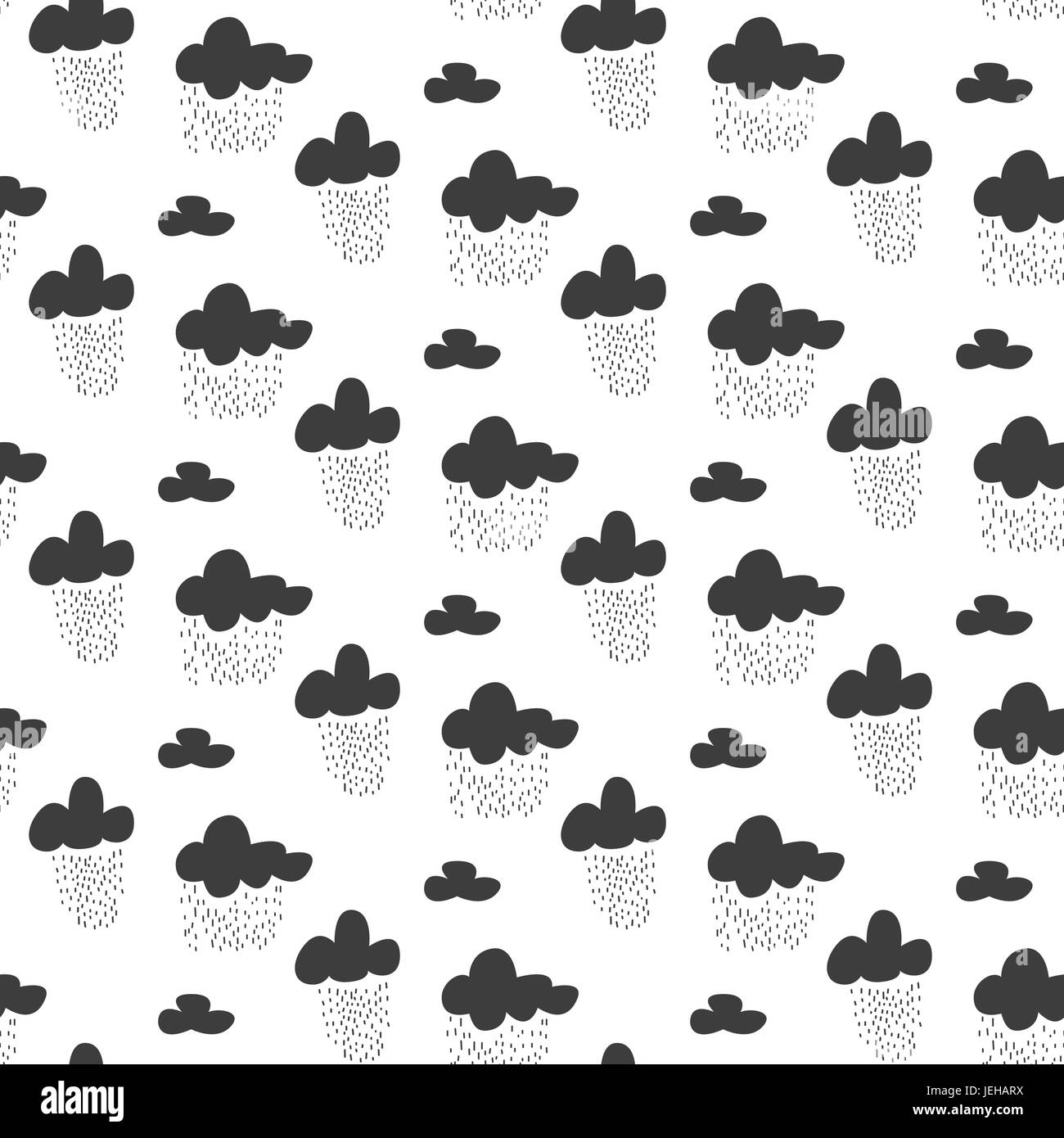 Rainy day cartoon Black and White Stock Photos & Images - Alamy