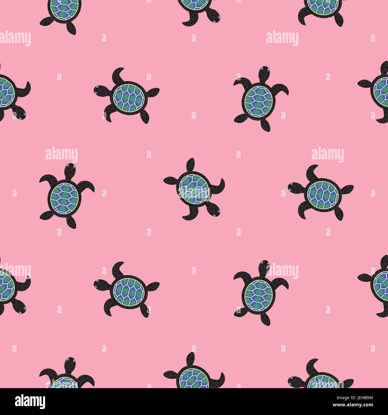 Hand painted turtle hi-res stock photography and images - Alamy