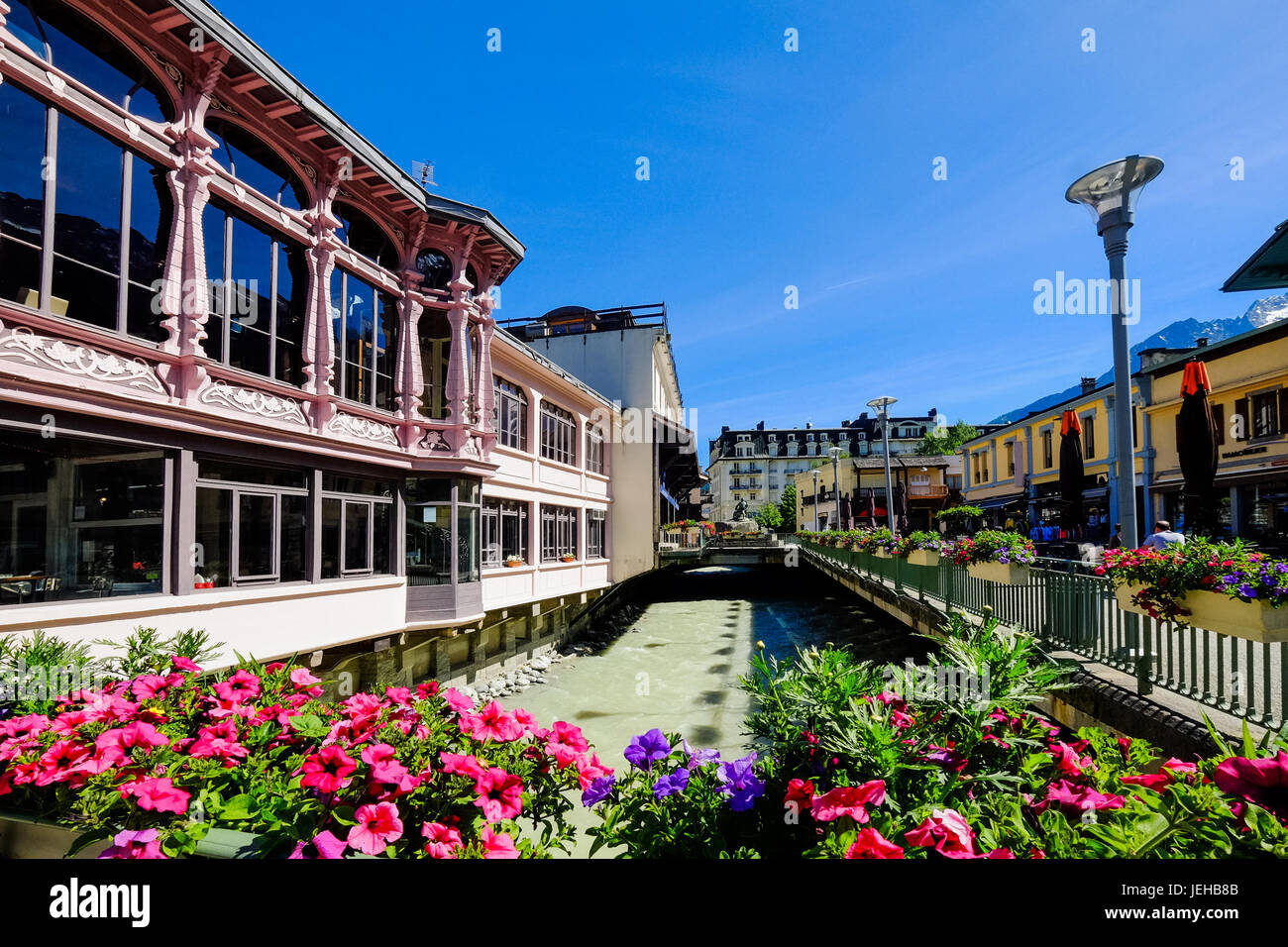 Downtown chamonix france hi-res stock photography and images - Alamy