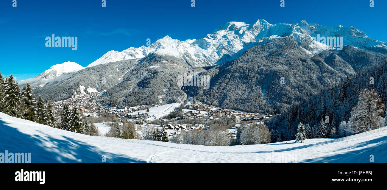 Les contamines village hi-res stock photography and images - Alamy