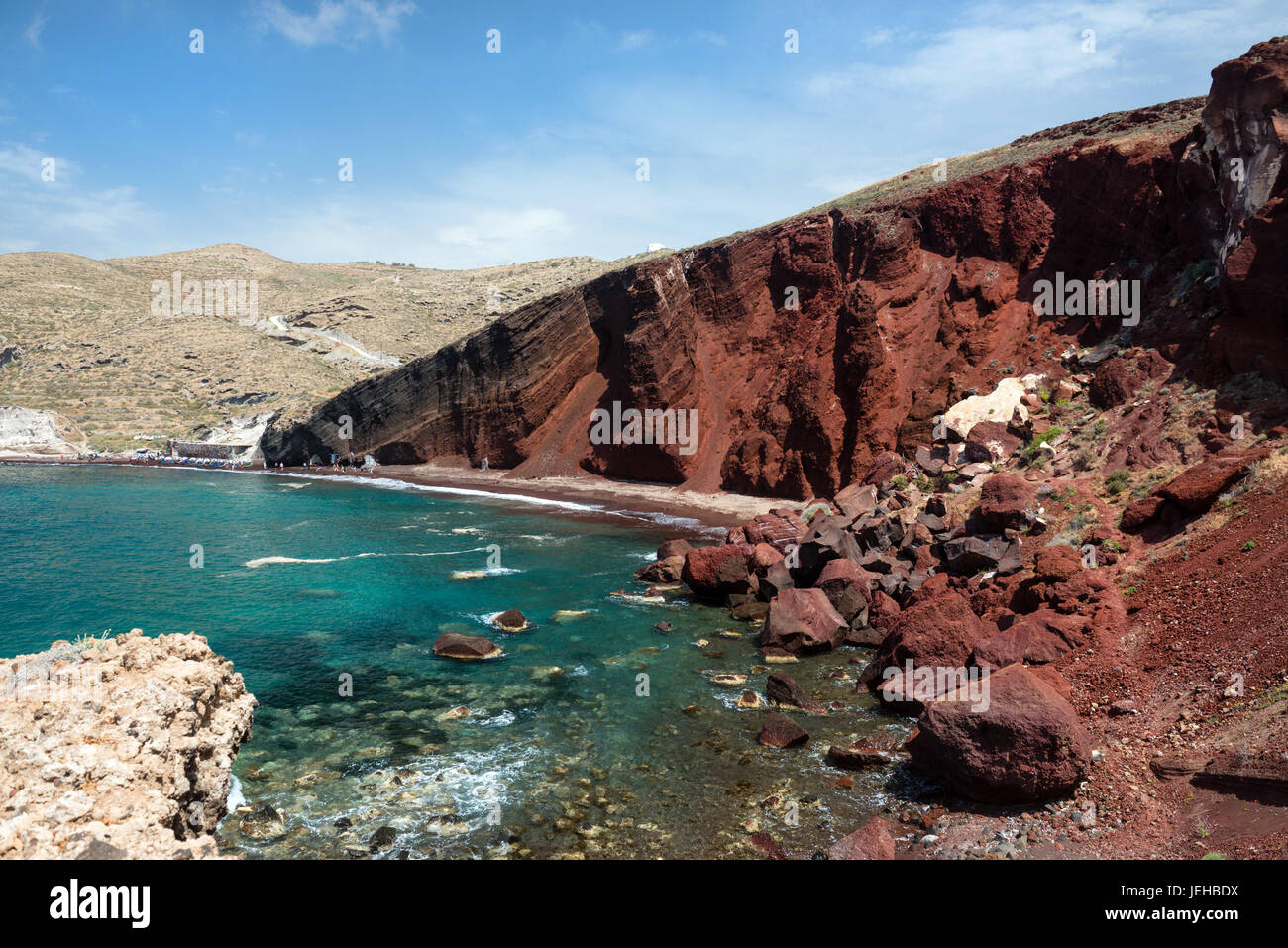 Volcano tour santorini hi-res stock photography and images - Alamy