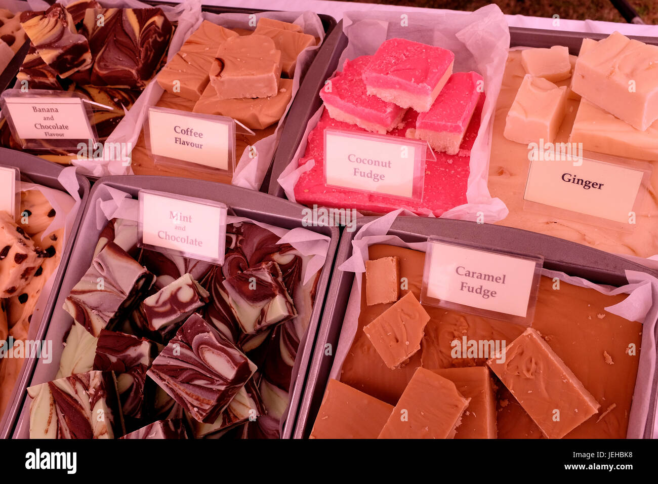 Fudge display hi-res stock photography and images - Alamy
