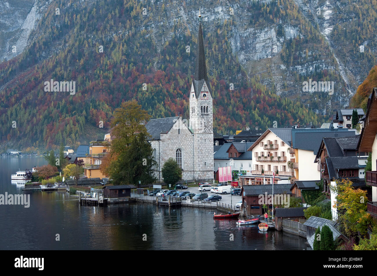 Beautiful architecture hallstatt village hi-res stock photography and ...