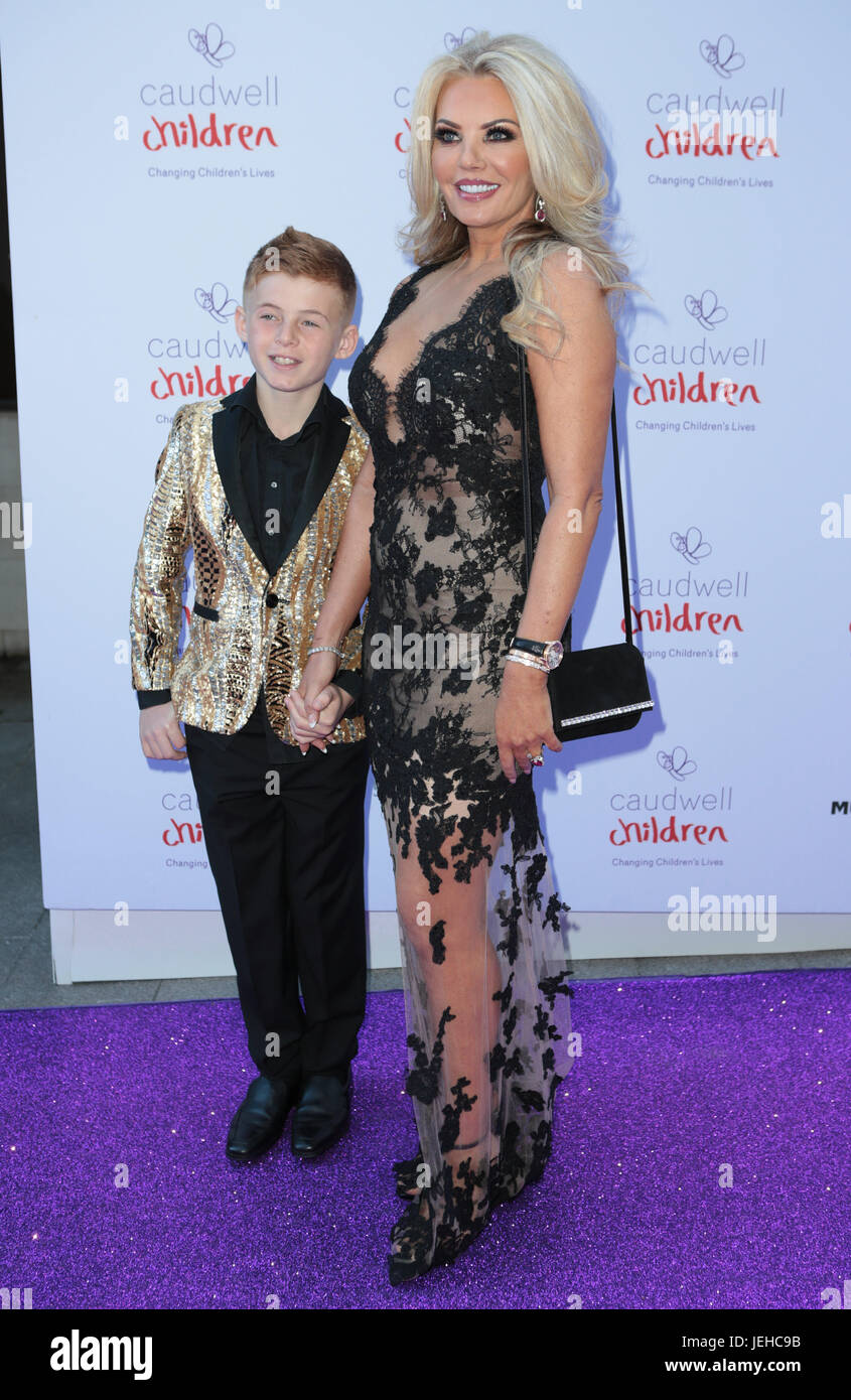 Celebs attend annual fundraiser for Caudwell Children which helps sick ...