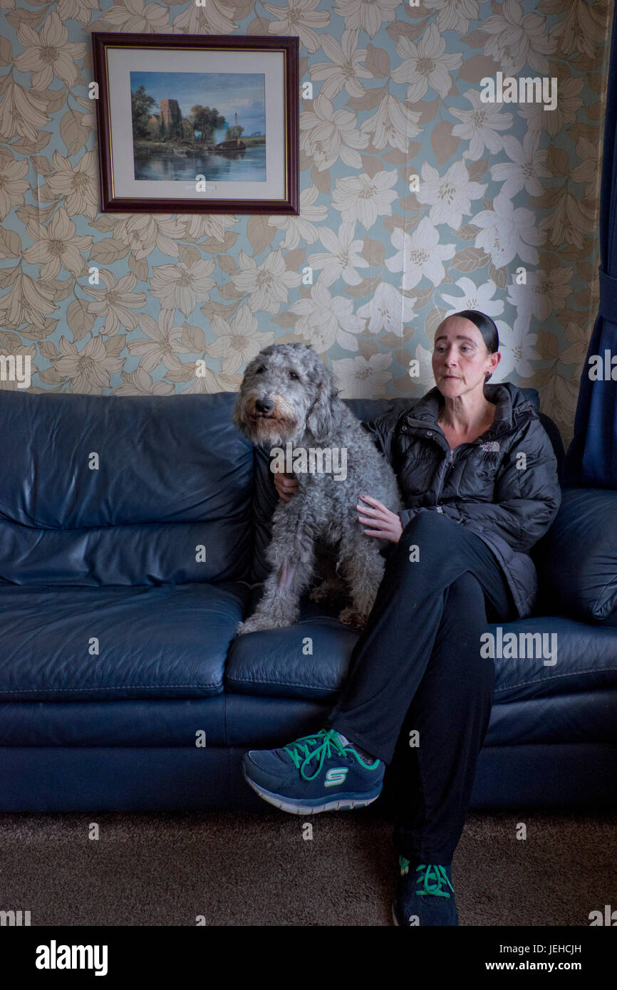 Chalcots council housing estate resident Mandy Ryan decided to stay ...