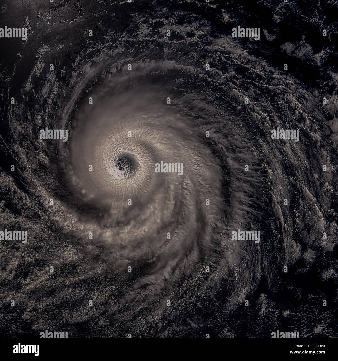 Hurricane Lester on approach to Hawaii. Elements of this image are ...