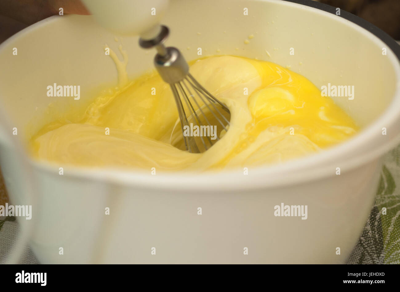 The process of preparing delicious dishes in details using a knife and ...