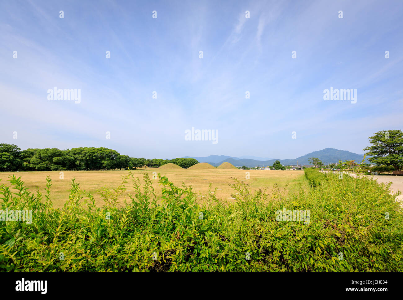 Daereungwon royal tombs hi-res stock photography and images - Alamy
