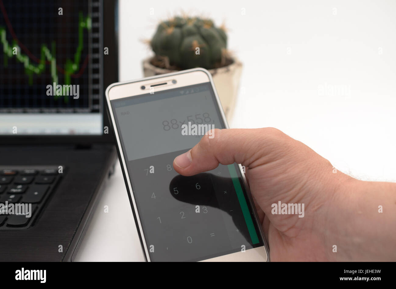 Monitoring currency pound exchange hi-res stock photography and images ...